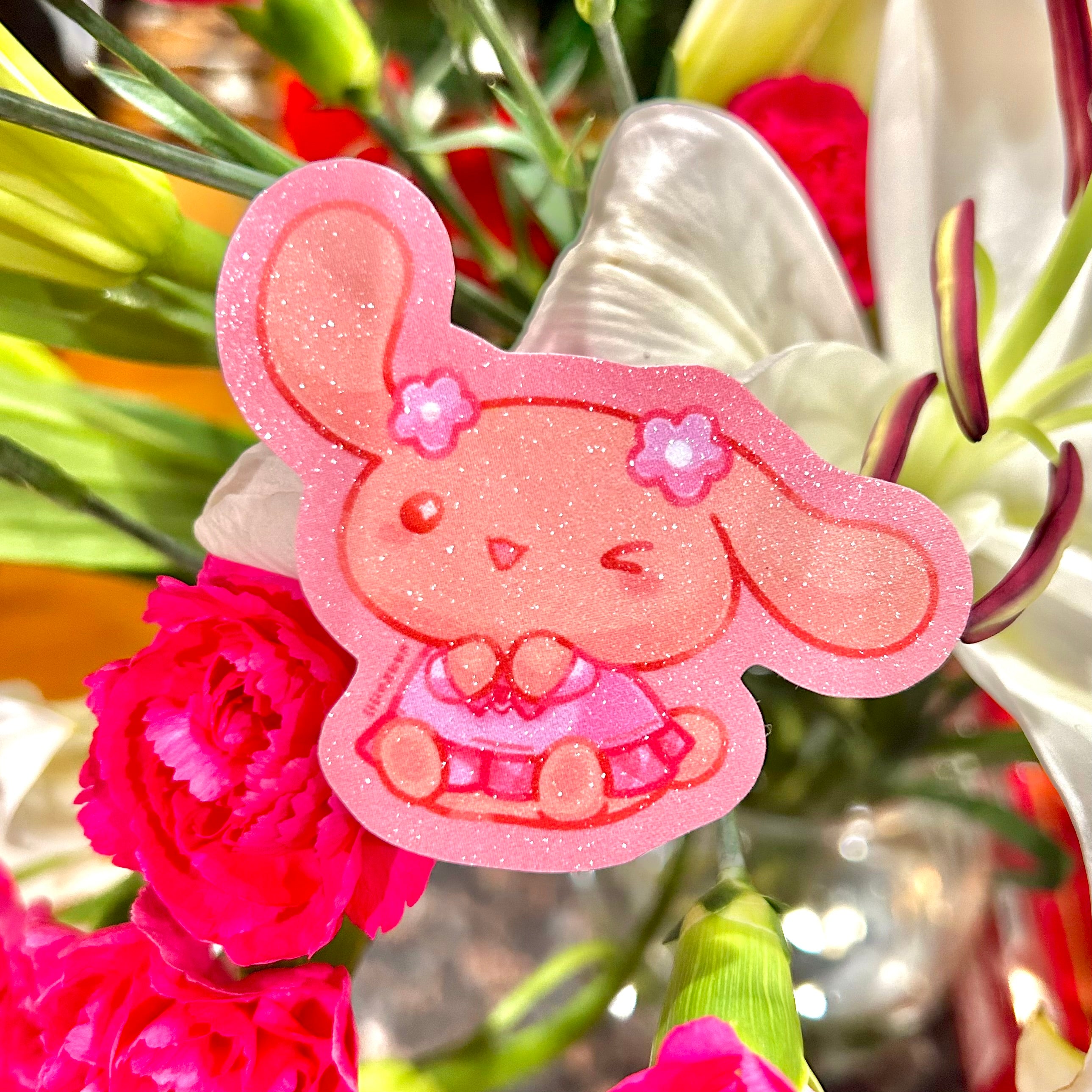 Study Buddies Vinyl Stickers (FROST GLITTER) – Lilinabun